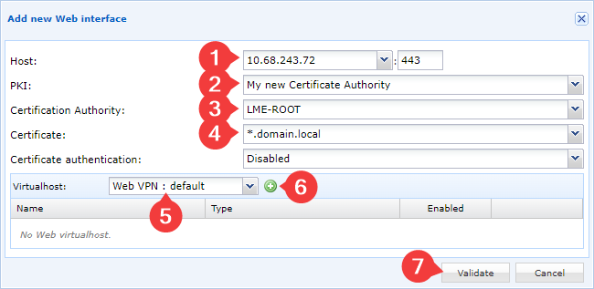 Configurer un certificat Web - Systancia Docs