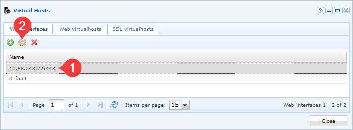 Ajouter un nom DNS autorisé à se connecter aux interfaces Web - Systancia Docs