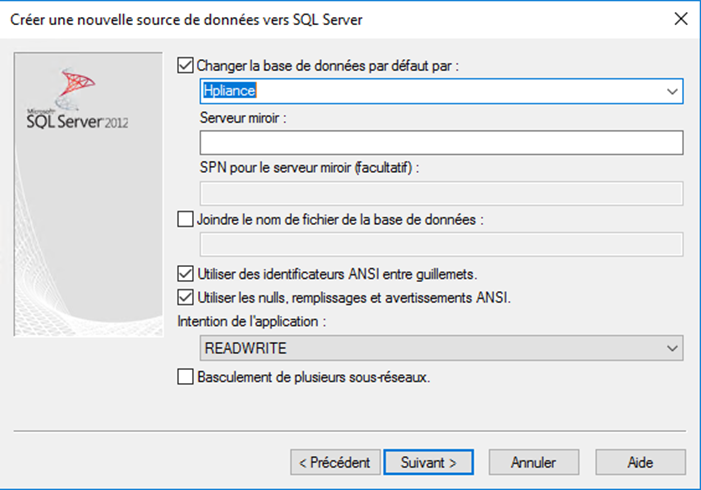 Configuration du connecteur ODBC - Systancia Docs
