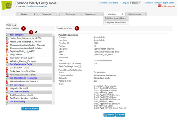 Configuration des workflows - Systancia Docs