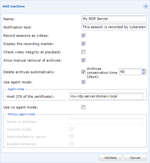 Installation et utilisation de l'agent d'enregistrement pour Windows - Systancia Docs